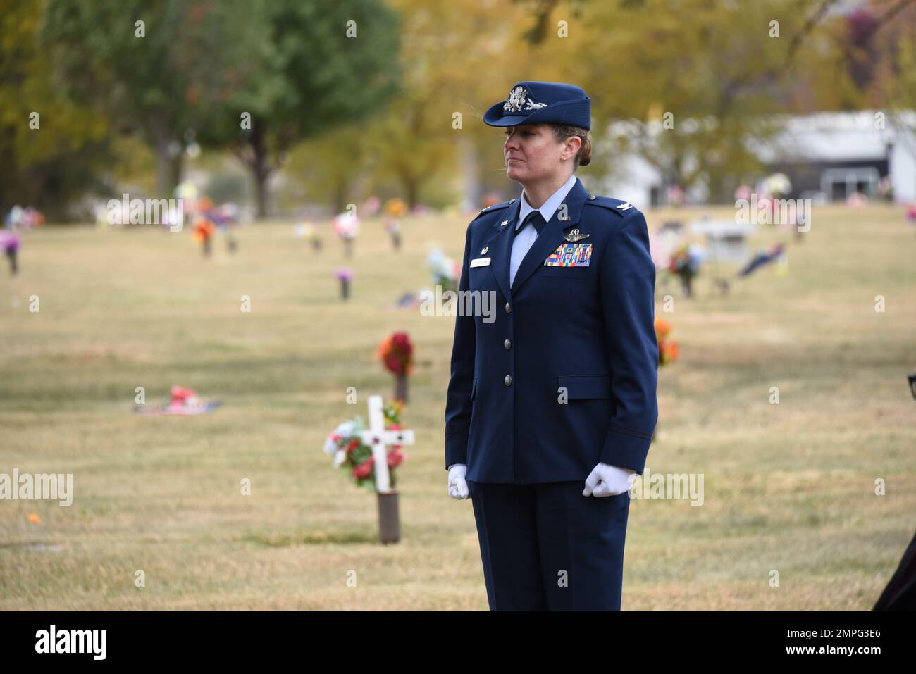 185th Air Refueling Wing Commander Col. Sonya Morrison attending at the ...