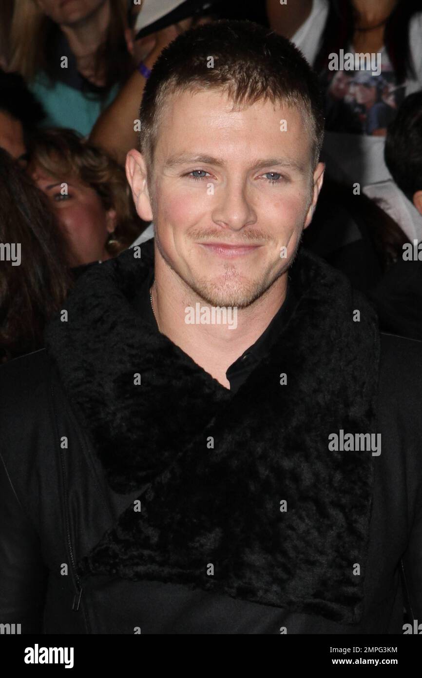 Charlie Bewley at the world premiere of "The Twilight Saga: Breaking ...