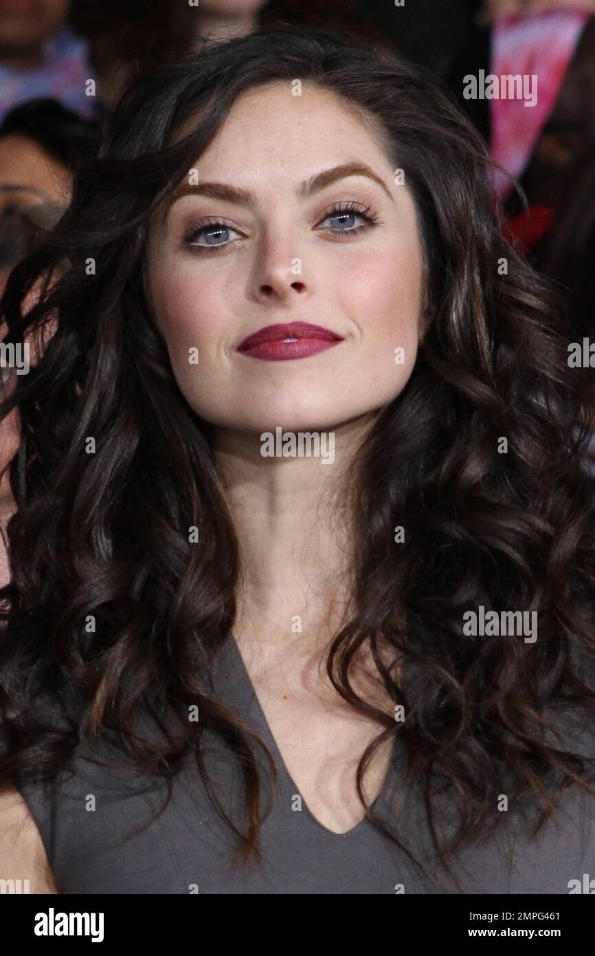 Brooke Lyons at the world premiere of "The Twilight Saga: Breaking Dawn ...
