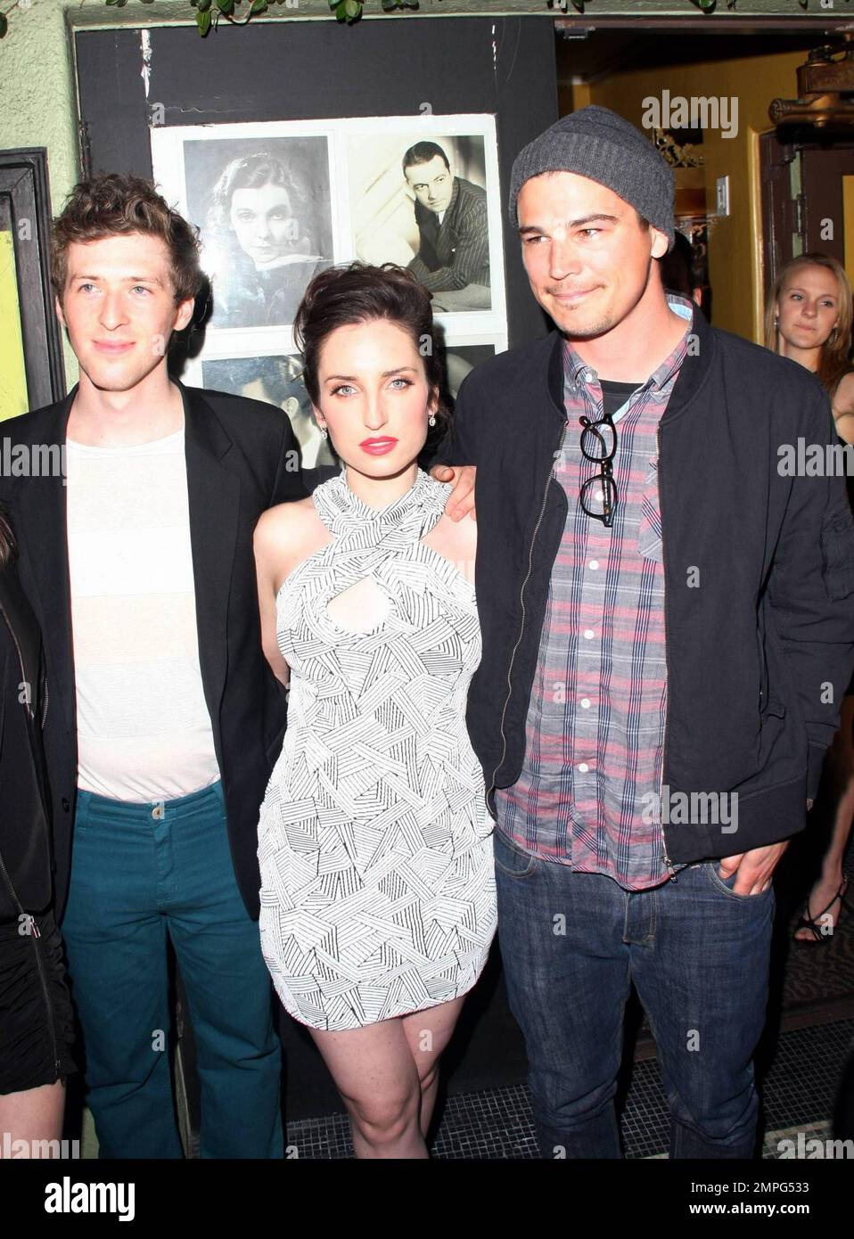 Josh Hartnett at the premiere of "Breaking Upwards" at the Silent Movie ...