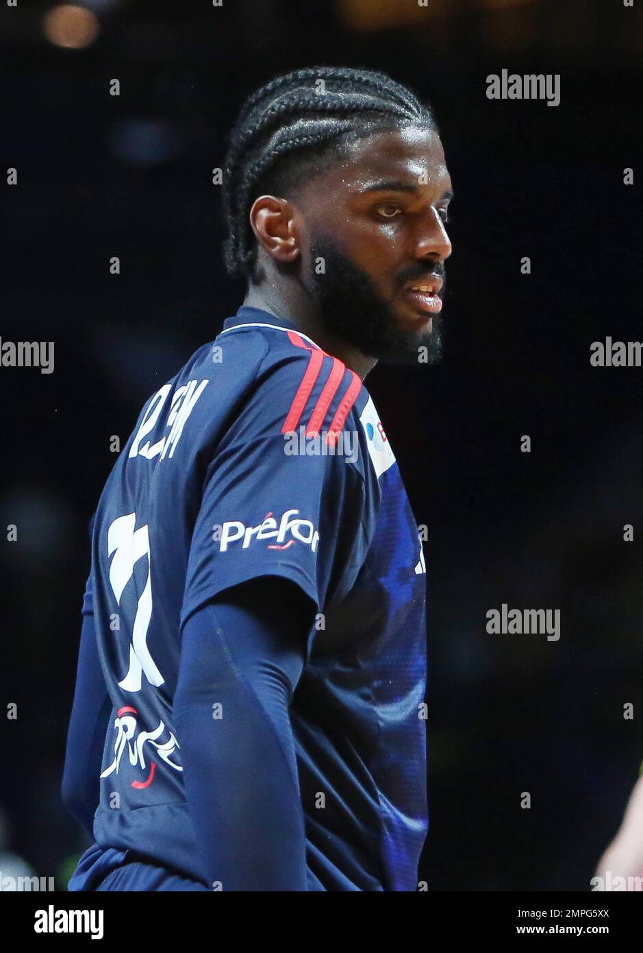 Dika Mem of France during the IHF Men's World Championship 2023, Semi ...