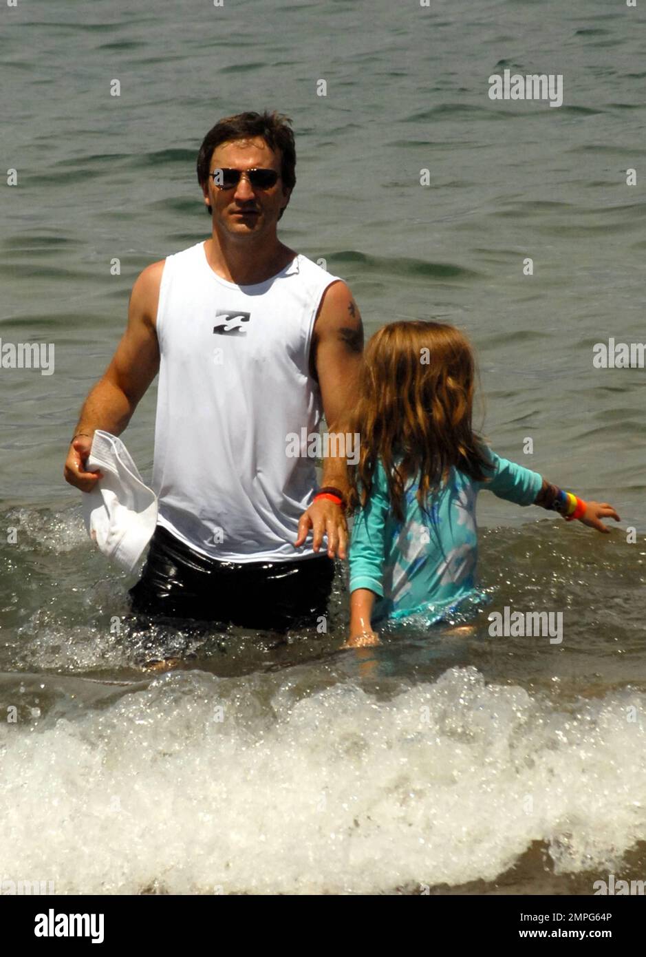 "Franklin & Bash" star Breckin Meyer and daughter Caitlin spend a day ...