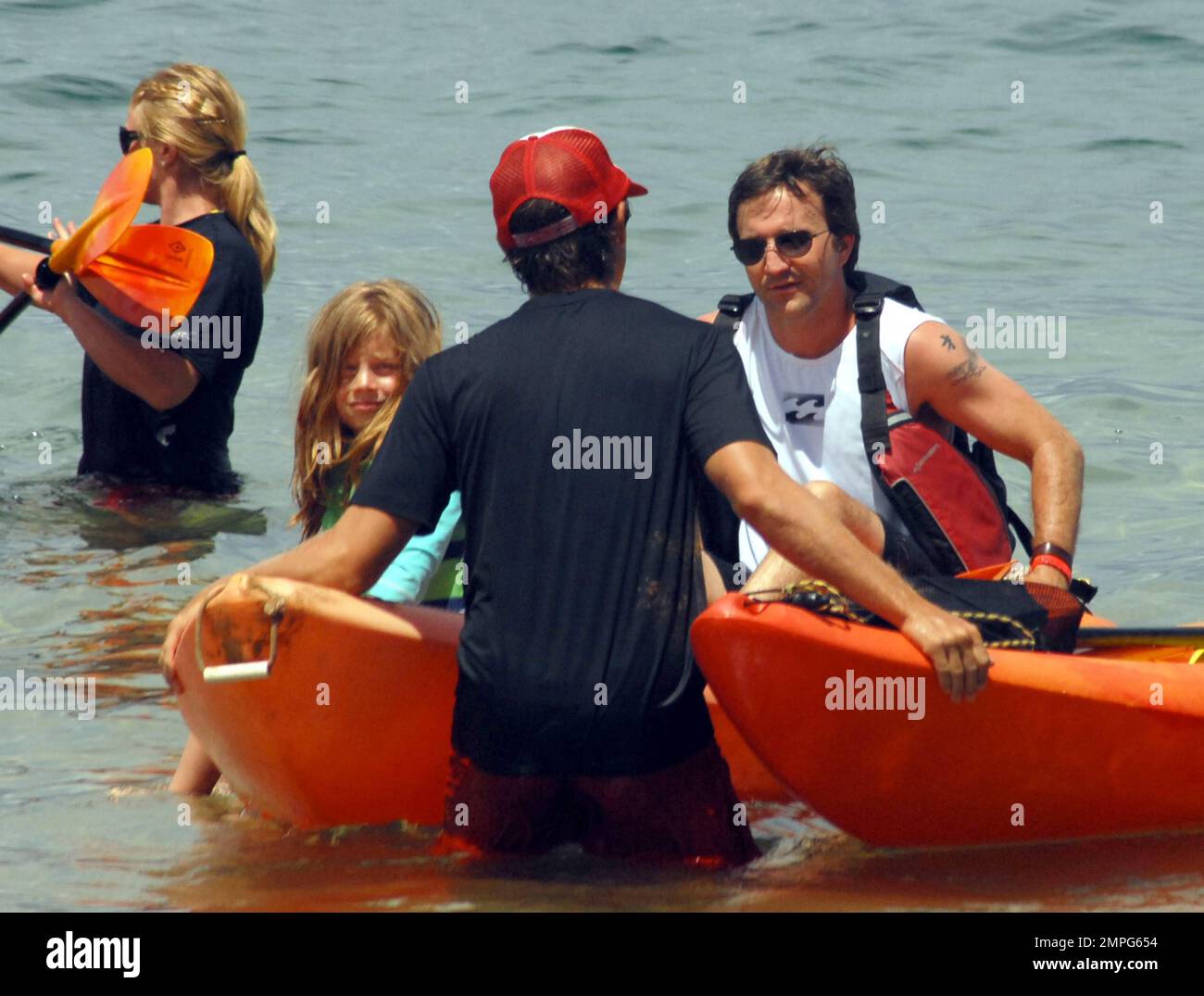 "Franklin & Bash" star Breckin Meyer and daughter Caitlin spend a day ...