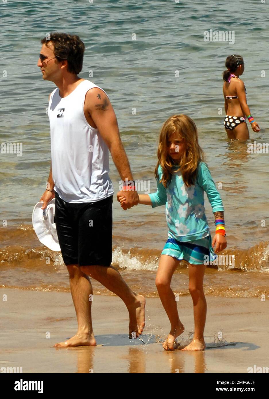 "Franklin & Bash" star Breckin Meyer and daughter Caitlin spend a day ...