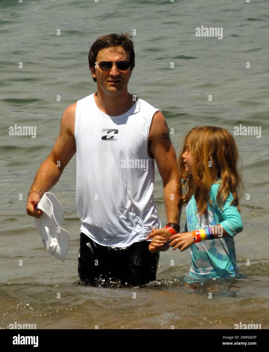 "Franklin & Bash" star Breckin Meyer and daughter Caitlin spend a day ...