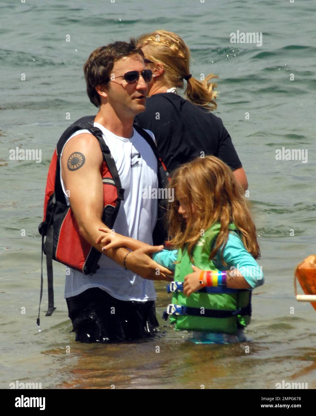"Franklin & Bash" star Breckin Meyer and daughter Caitlin spend a day ...