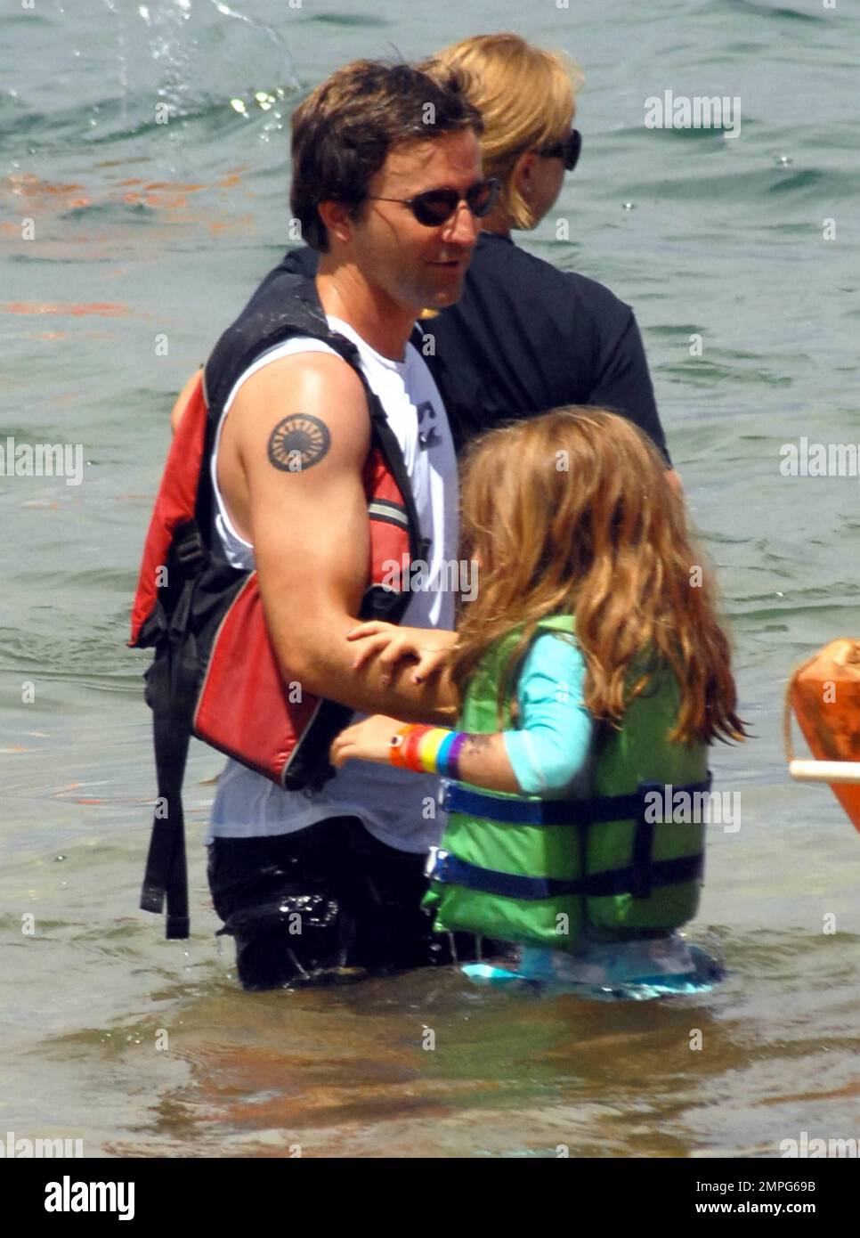 "Franklin & Bash" star Breckin Meyer and daughter Caitlin spend a day ...