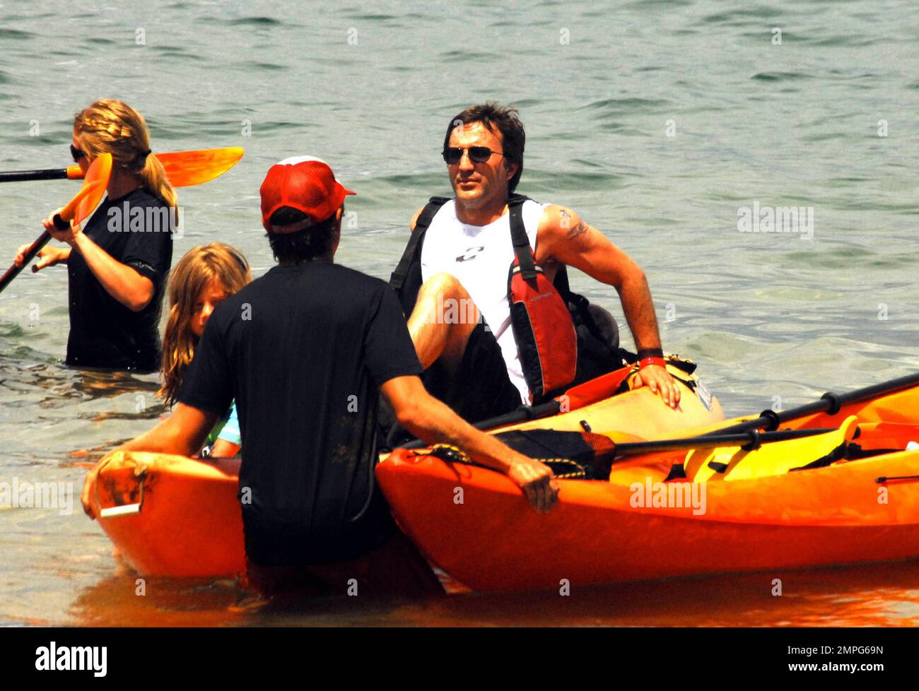 "Franklin & Bash" star Breckin Meyer and daughter Caitlin spend a day ...
