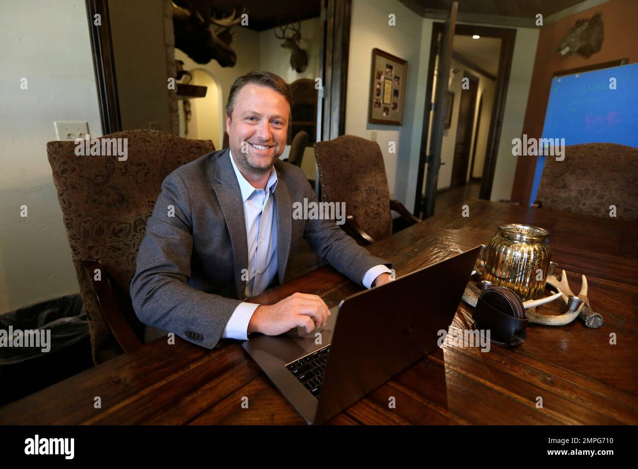 In this Monday, Oct. 30, 2017, photo, Jeremy Brandt, CEO of We Buy ...