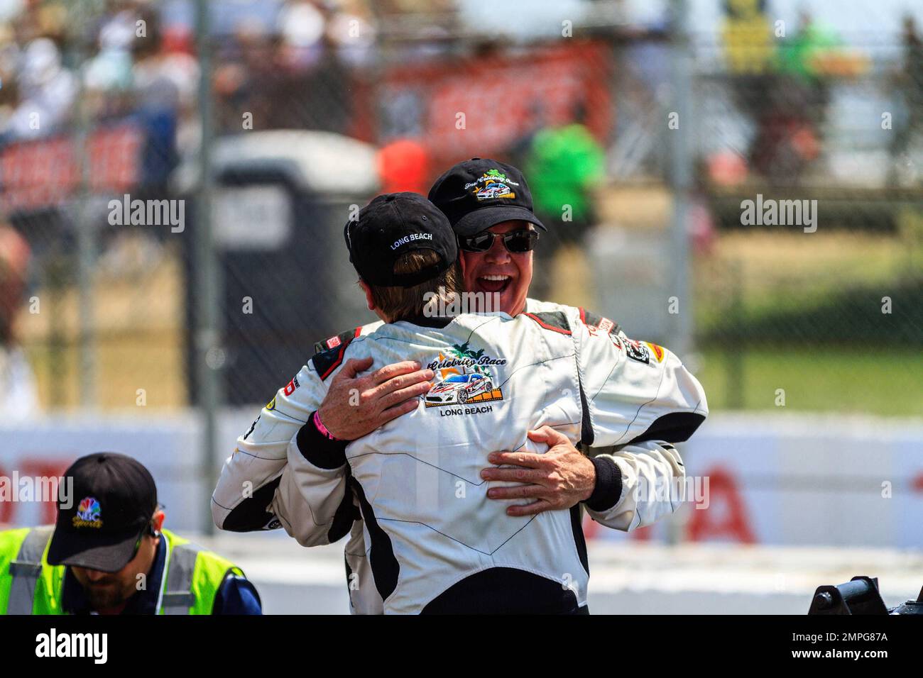 MTV’s “Awkward” actor Brett Davern celebrates after winning the Toyota ...