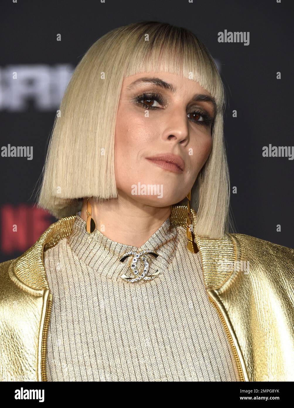 Noomi Rapace arrives at the U.S. premiere of "Bright" at the Regency ...
