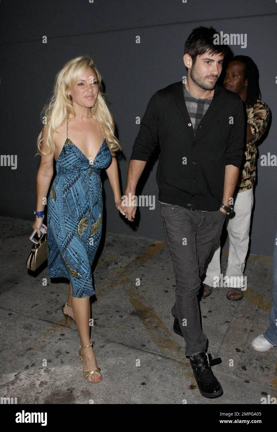 Girl Next Door Bridget Marquardt and boyfriend Nick Carpenter pose and ...