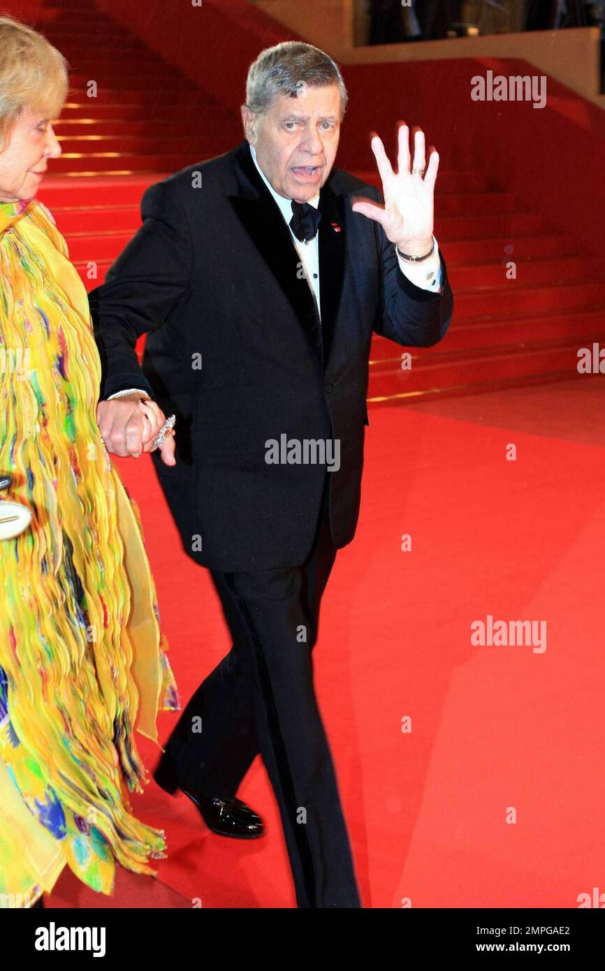 Jerry Lewis attends the premiere of "Bright Star" at the 2009 Cannes ...