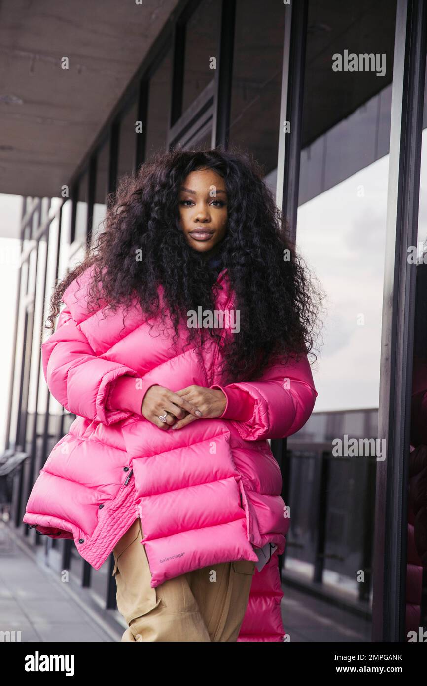 In this Dec. 4, 2017 photo, singer SZA poses for a portrait in New York ...