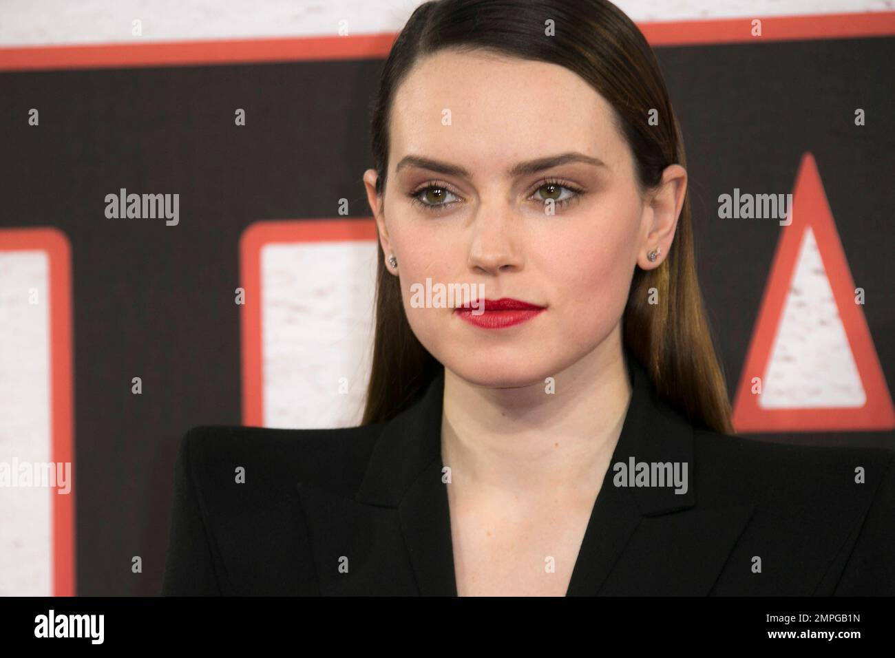 Daisy Ridley poses for photographers upon arrival at the premiere of ...