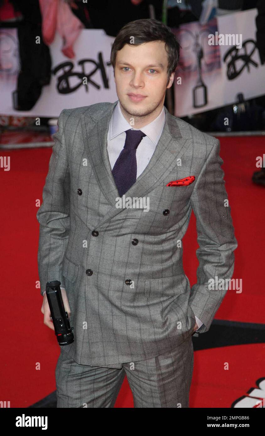 Ed Mcfarlane walks the red carpet at The Brit Awards 2010 at Earls ...