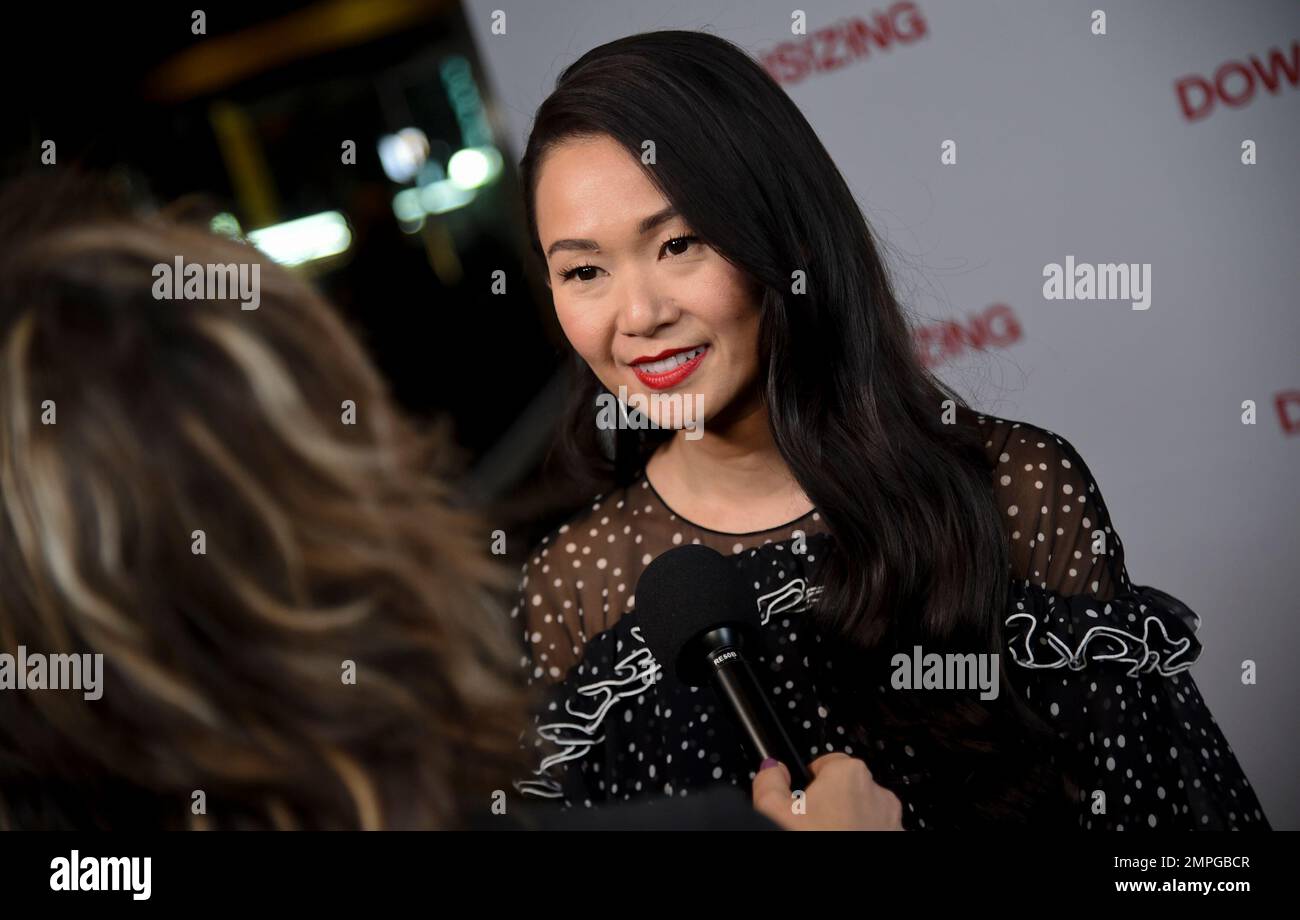 Actress Hong Chau attends a special screening of "Downsizing" at AMC ...