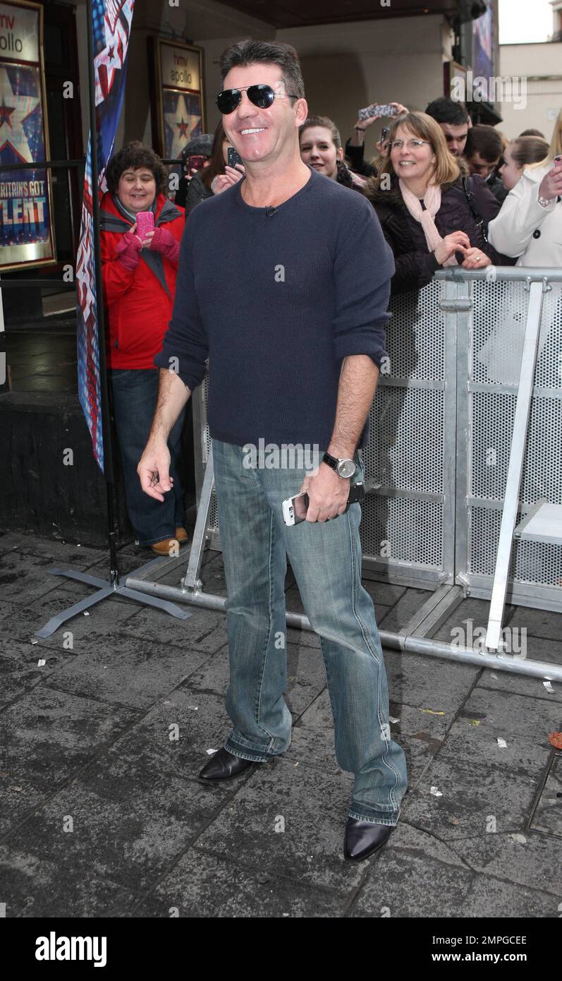 Simon Cowell, Carmen Electra, Alesha Dixon, David Walliams, Anthony ...