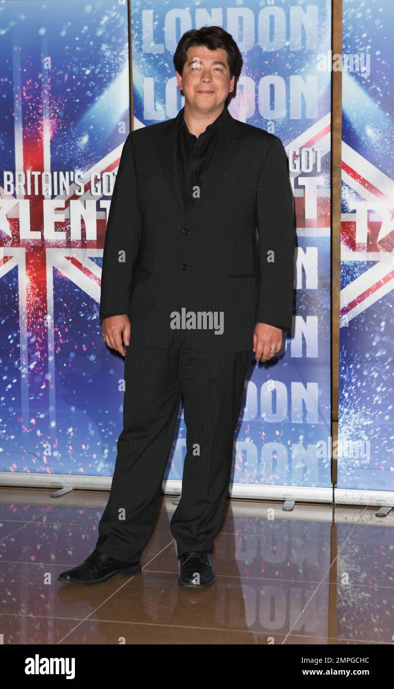 Michael McIntyre poses for photographers during a press launch for the ...