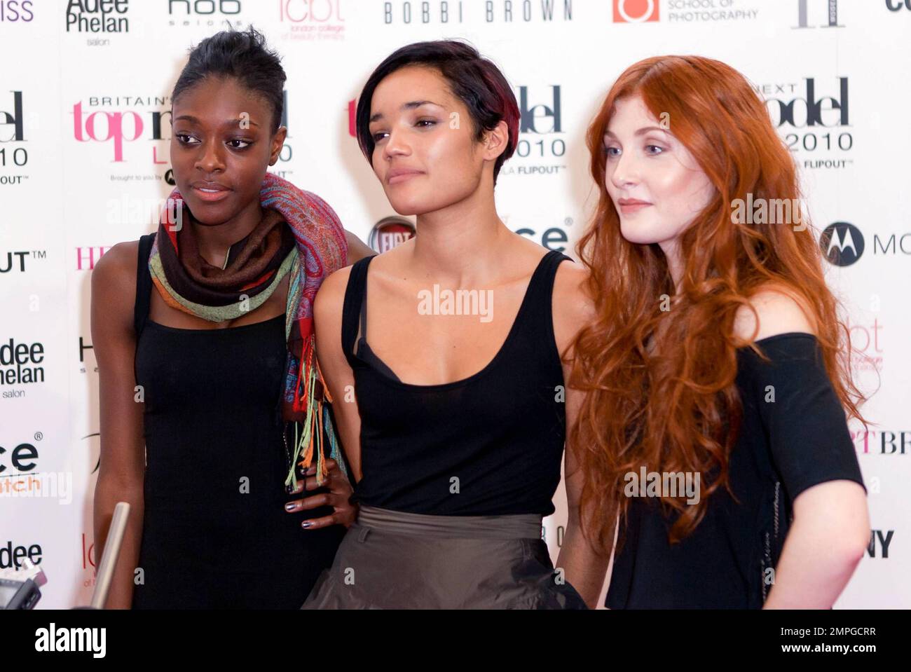 Alisha White, Olivia Stevens and Amelia Thomas appears at the Britain's ...