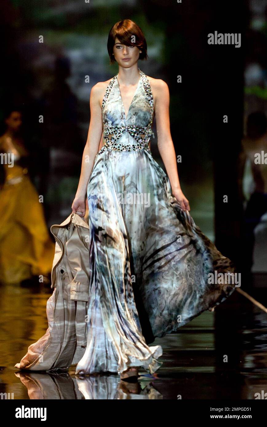 Tiffany Pisani winner of Britain's Next Top Model 2010 appears at the ...