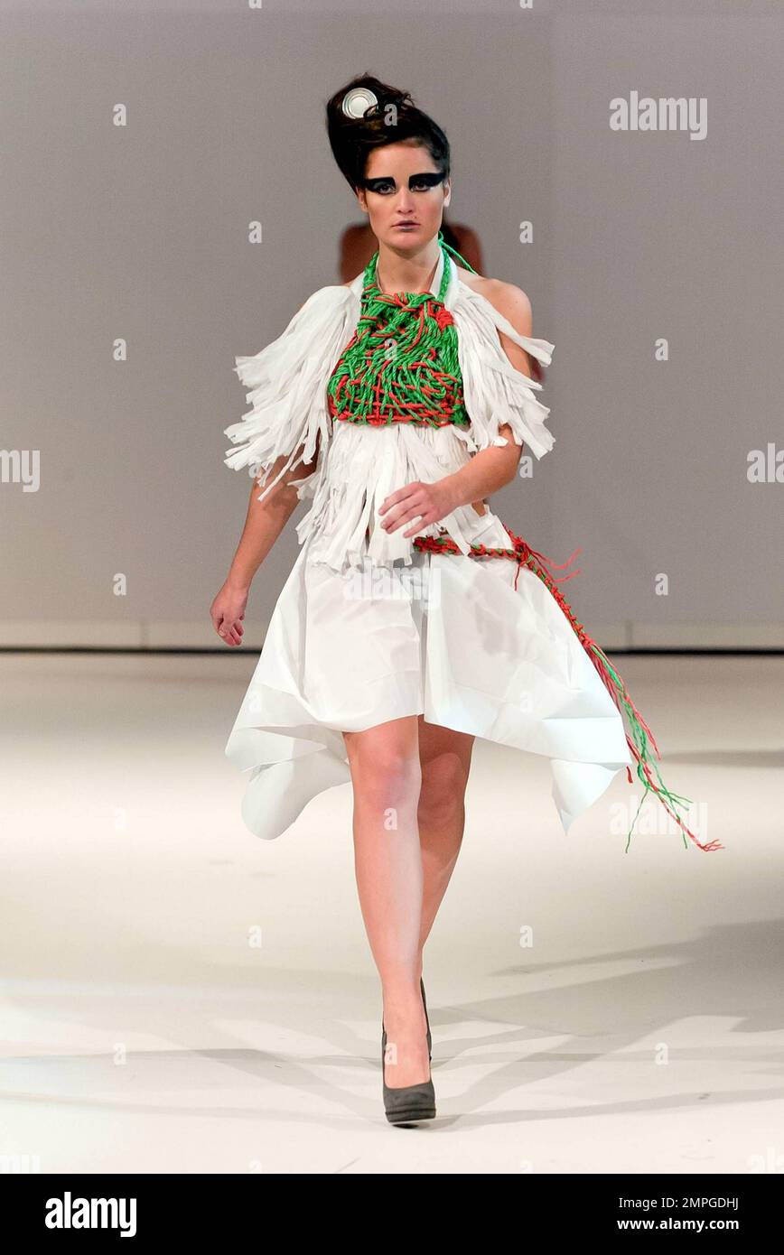 Models appear wearing various outfits by Designer Joey Bevan at the ...