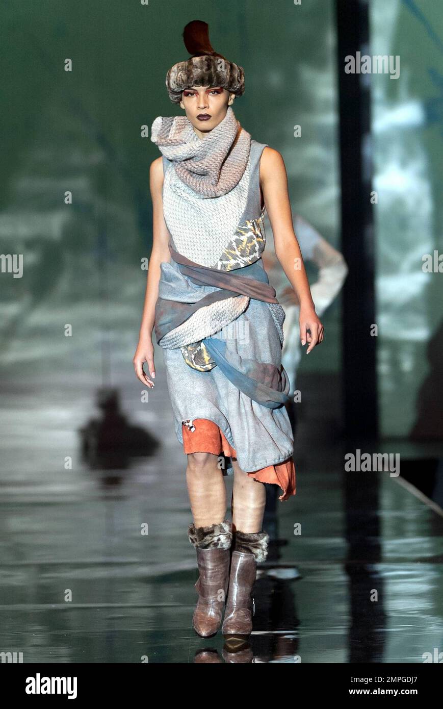 Models showing off some of the UK's hottest upcoming designers at the ...