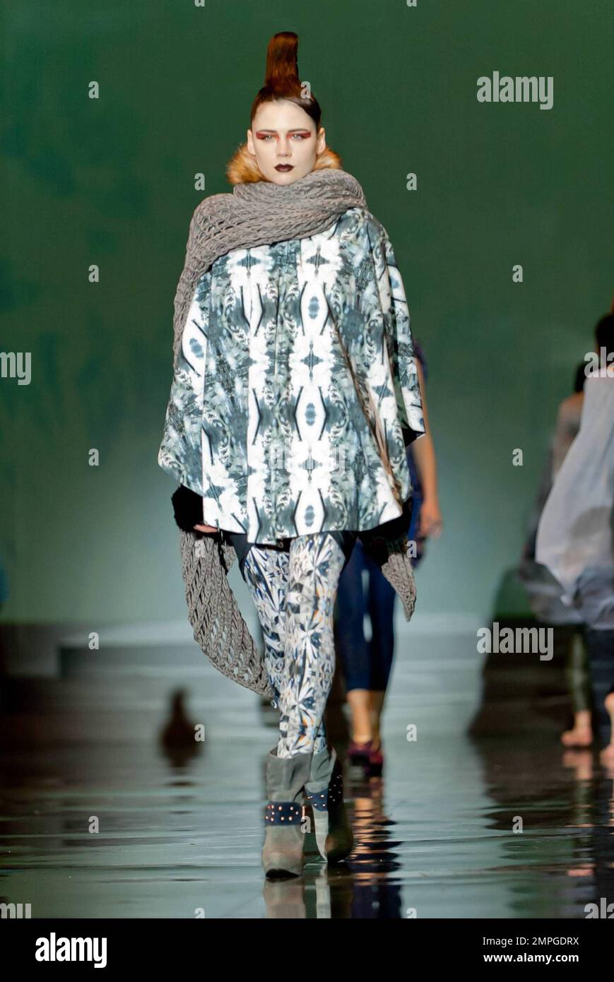 Models showing off some of the UK's hottest upcoming designers at the ...