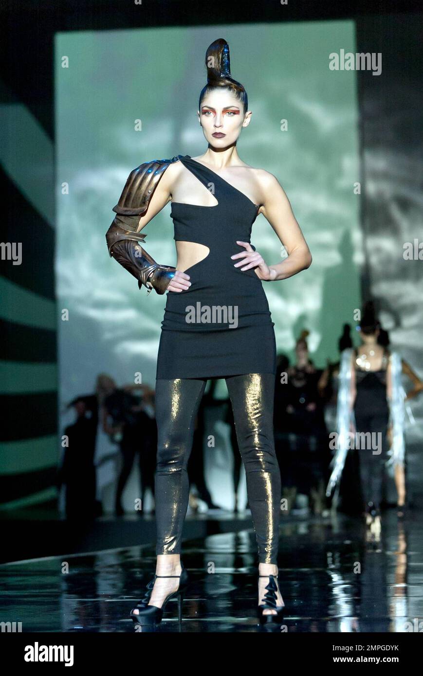 Models showing off some of the UK's hottest upcoming designers at the ...