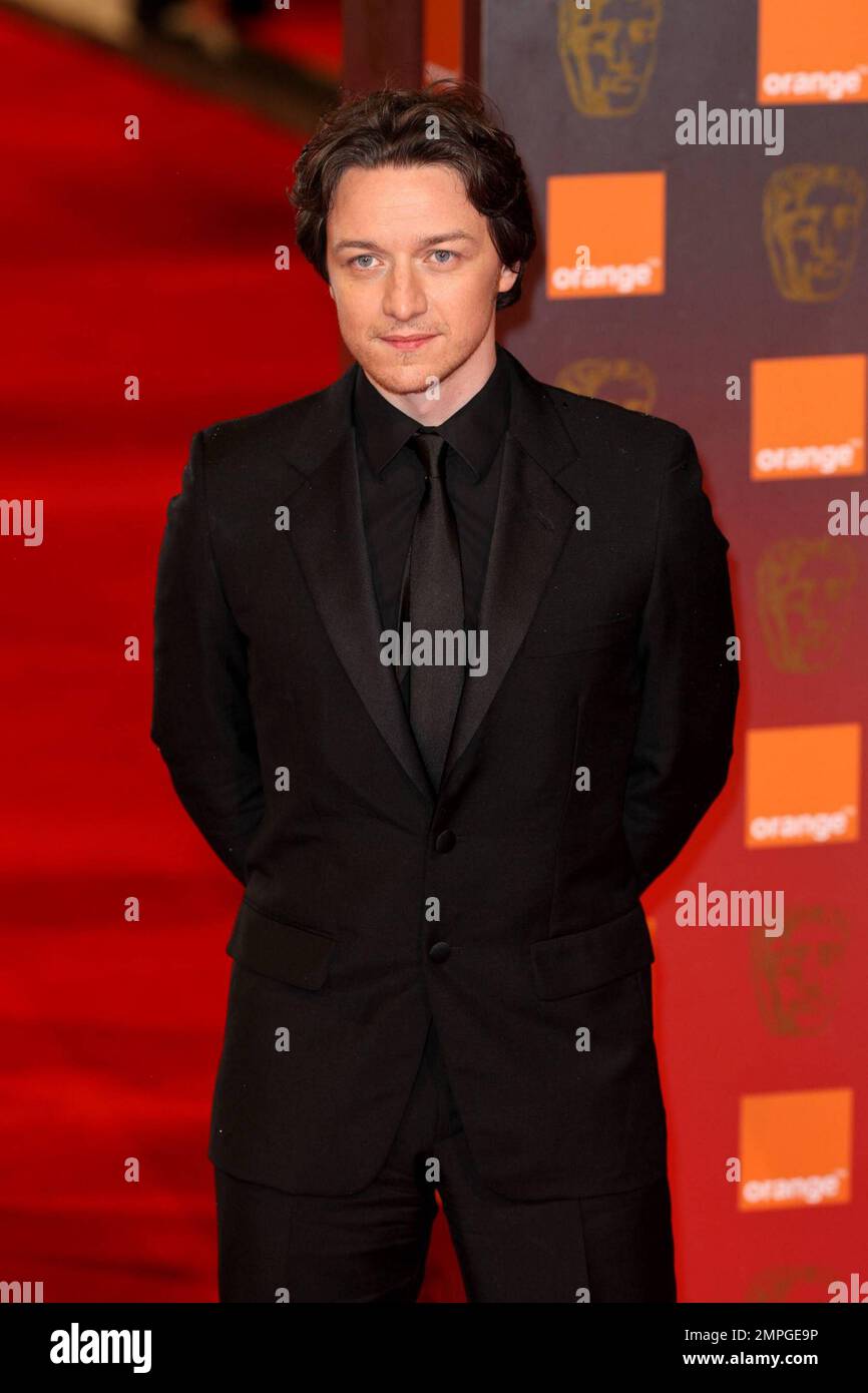 James McAvoy poses for photographers on the red carpet at the 2011 ...