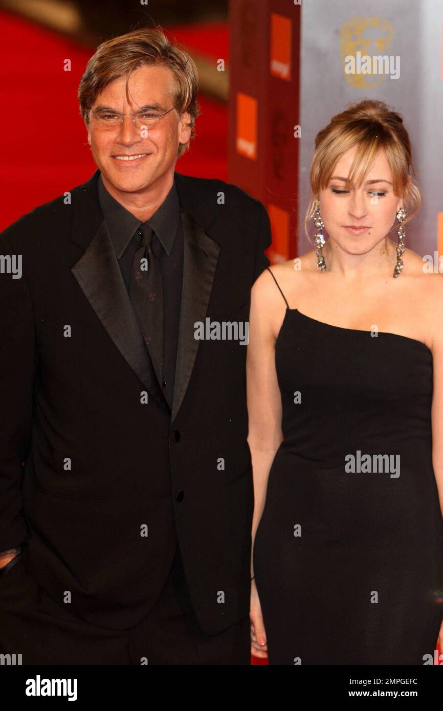 Aaron Sorkin and Jacquelyn Reyes pose for photographers on the red ...