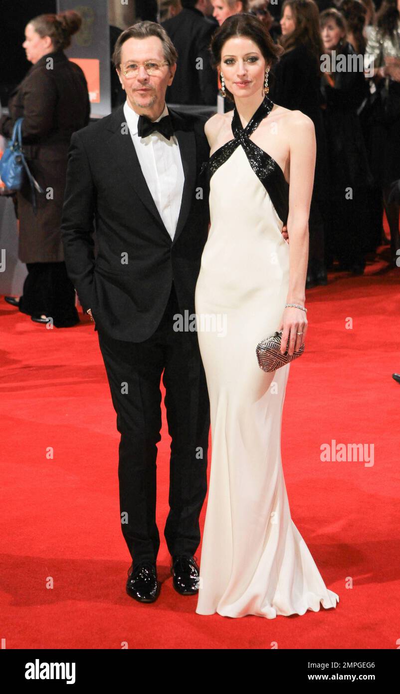 Gary Oldman and Alexandra Edenborough at the Orange British Academy ...