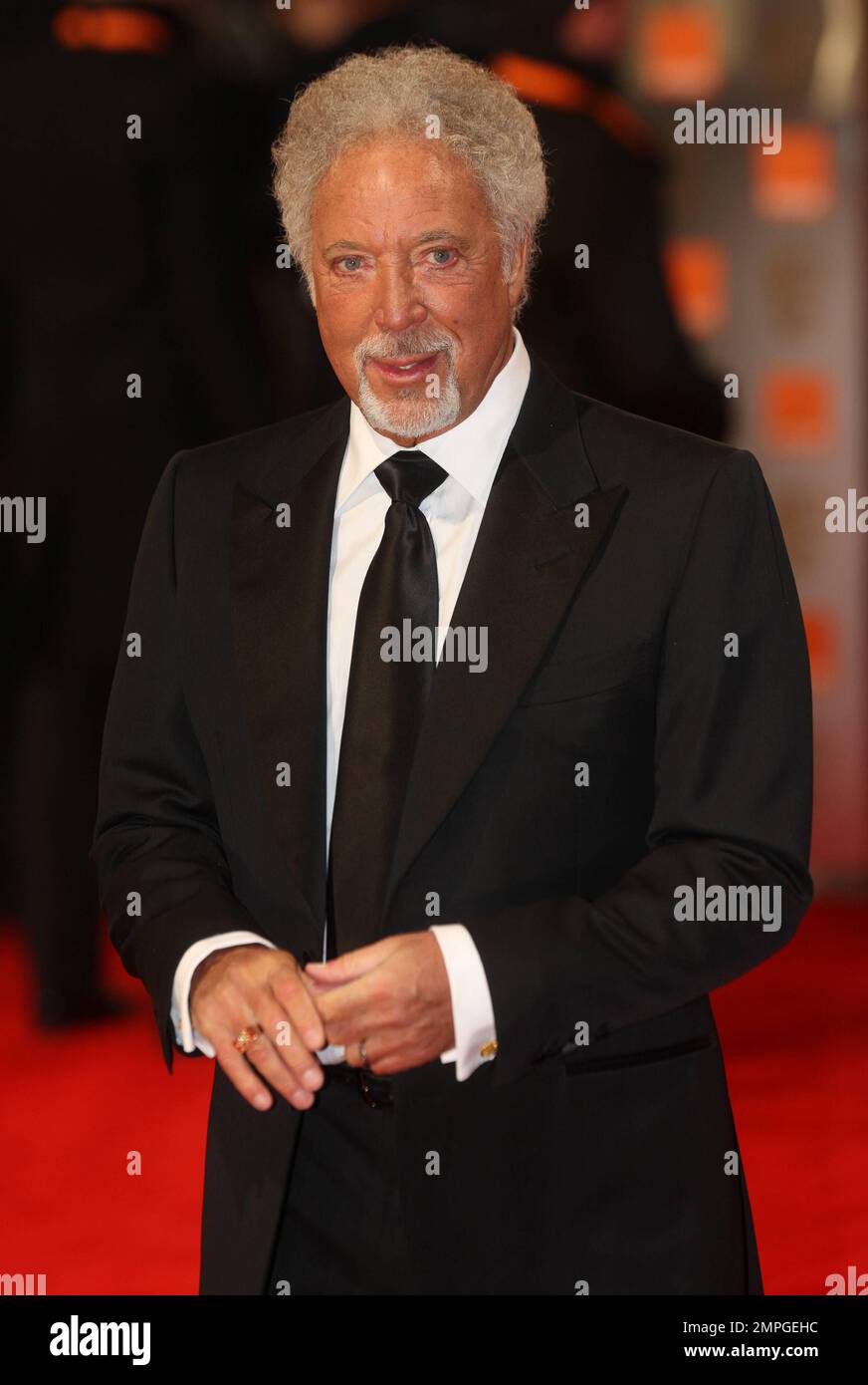 Tom Jones at the Orange British Academy Film Awards at the Royal Opera ...