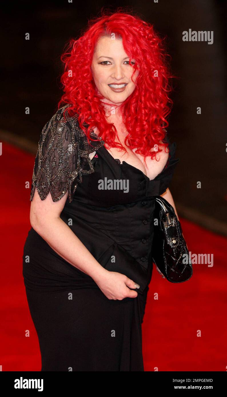 Jane Goldman poses for photographers on the red carpet at the 2011ange ...