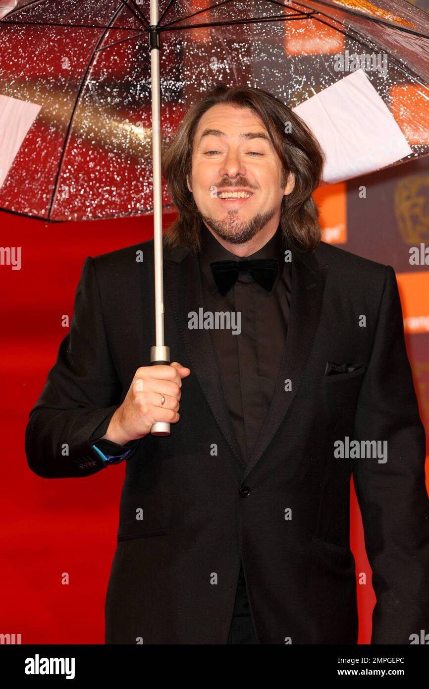 Host Jonathan Ross, who opened the show with a joke about Golden Globes ...