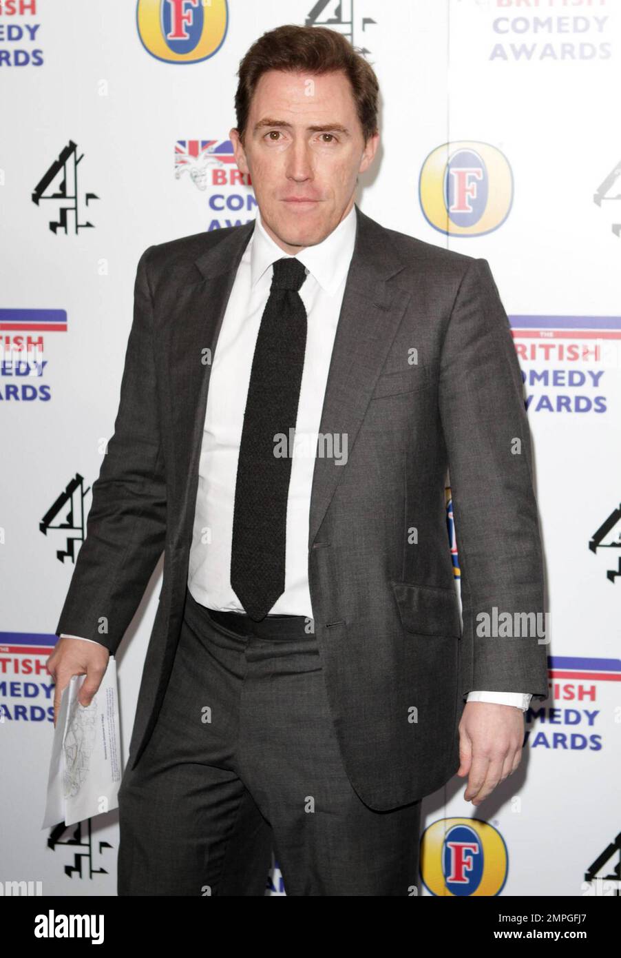 Rob Brydon arrives at the British Comedy Awards held at the O2 Arena ...