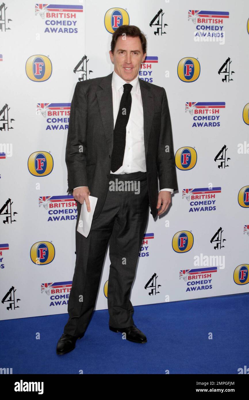 Rob Brydon arrives at the British Comedy Awards held at the O2 Arena ...