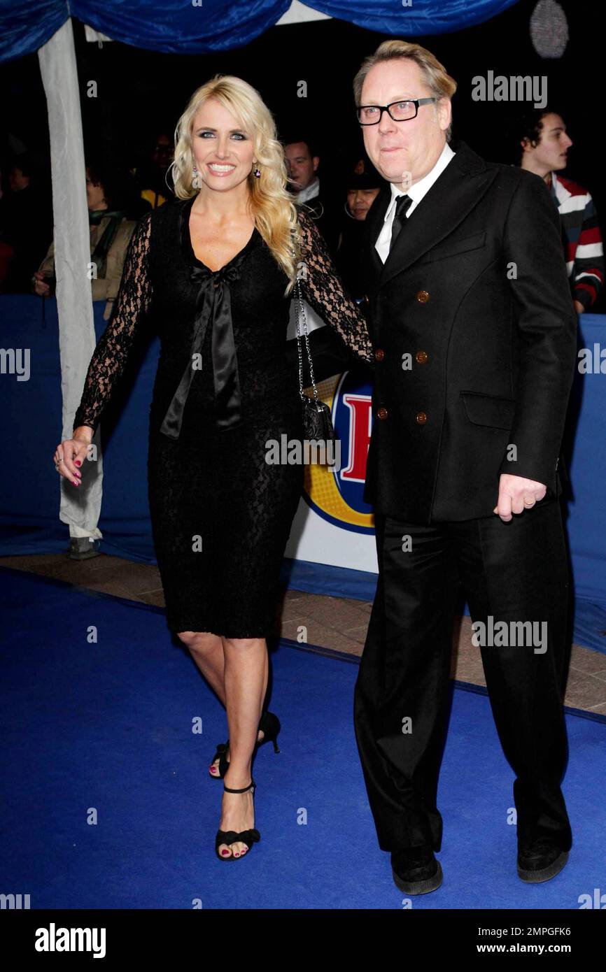 Vic Reeves and Nancy Sorrell arrive at the British Comedy Awards held ...