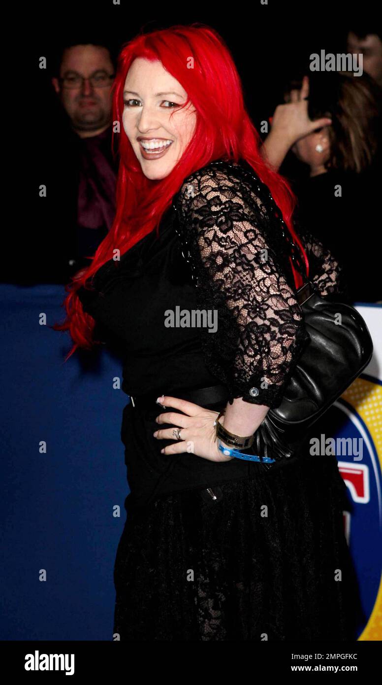 Jane Goldman arrives at the British Comedy Awards held at the O2 Arena ...