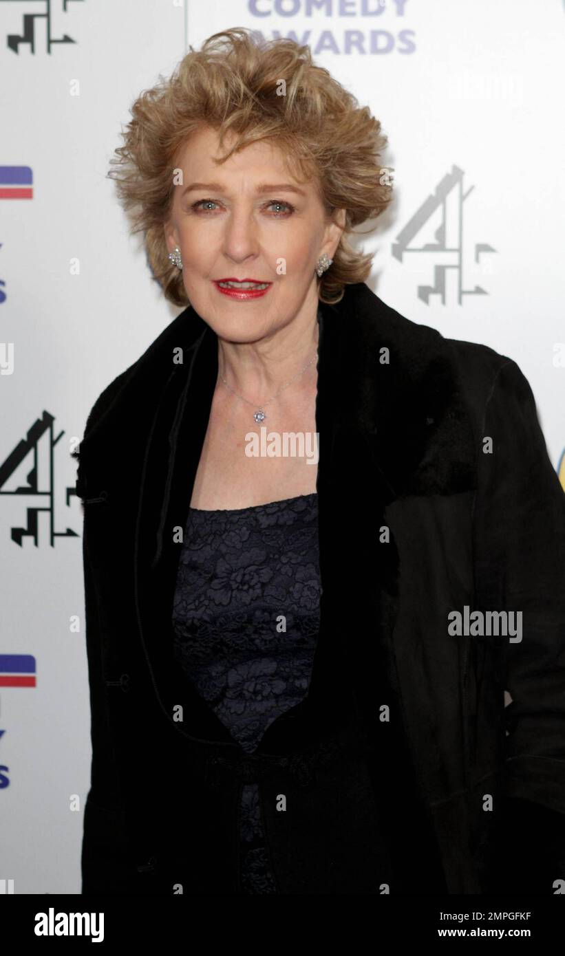 Patricia Hodge arrives at the British Comedy Awards held at the O2 ...