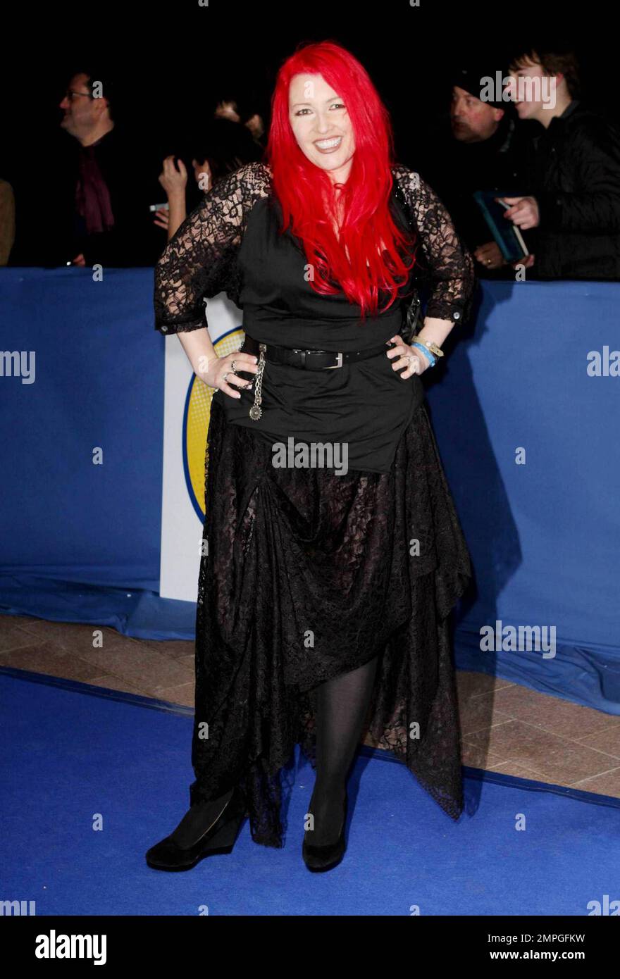 Jane Goldman arrives at the British Comedy Awards held at the O2 Arena ...