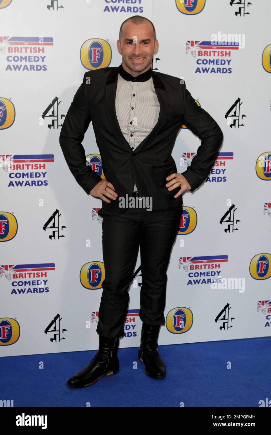 Louie Spence arrives at the British Comedy Awards held at the O2 Arena ...