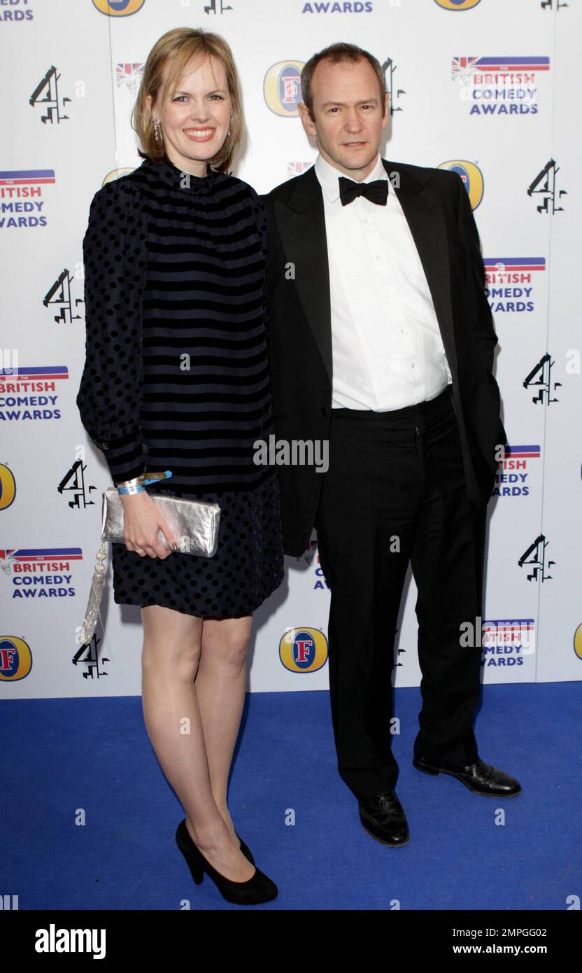 Alexander Armstrong and wife Hannah Bronwen Snow arrive at the British ...