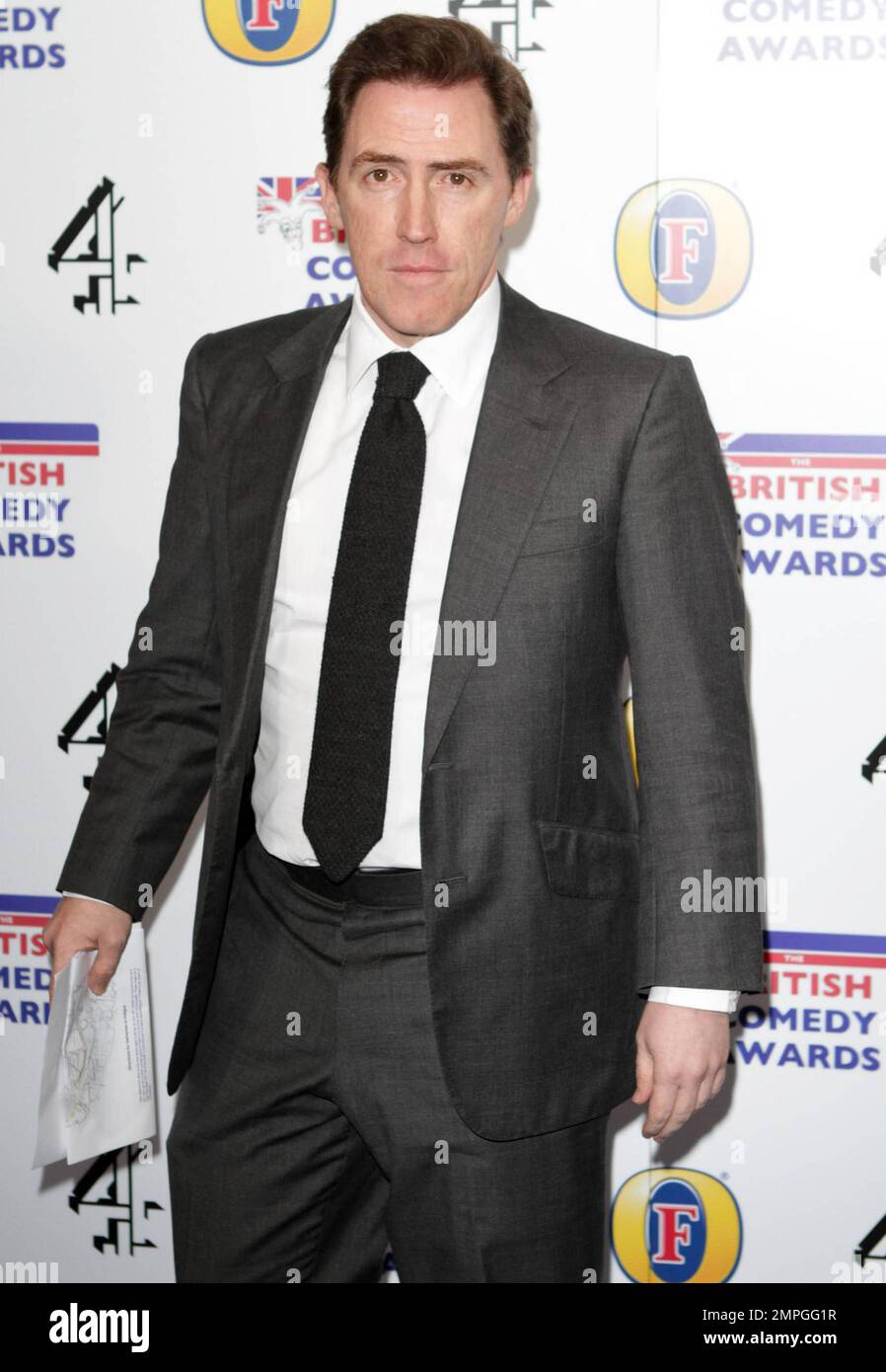 Rob Brydon arrives at the British Comedy Awards held at the O2 Arena ...