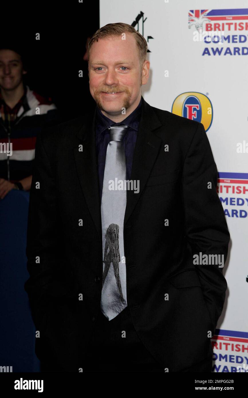 Rufus Hound arrives at the British Comedy Awards held at the O2 Arena ...