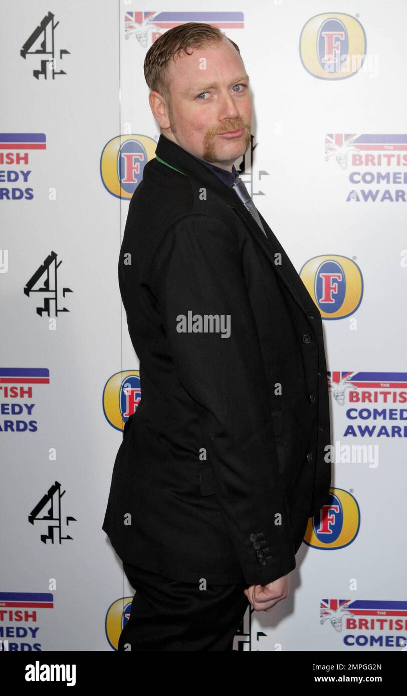 Rufus Hound arrives at the British Comedy Awards held at the O2 Arena ...