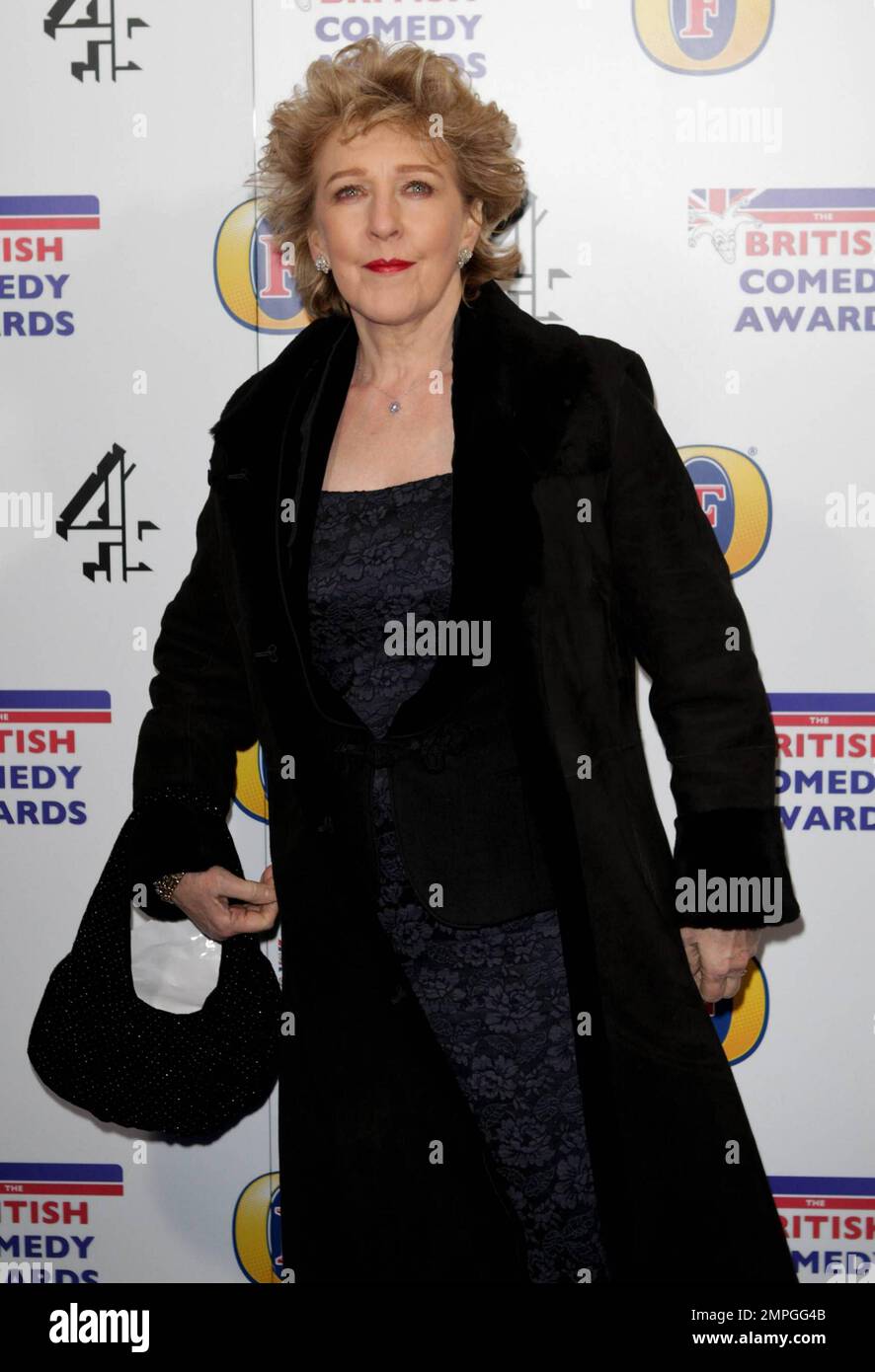 Patricia Hodge Arrives At The British Comedy Awards Held At The O2 Arena And Hosted By Jonathan