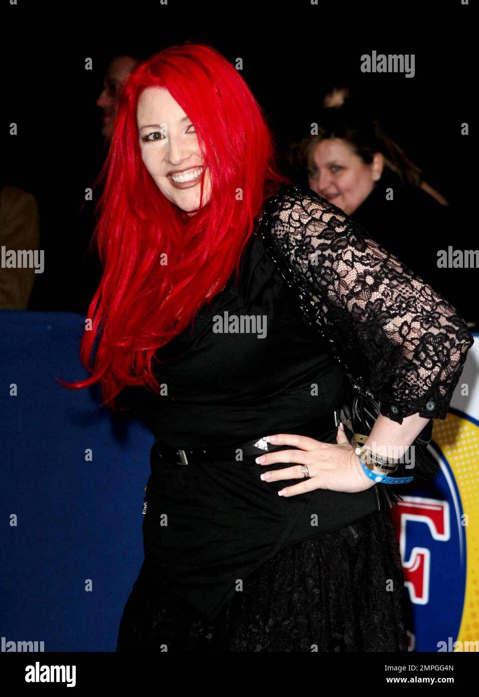 Jane Goldman arrives at the British Comedy Awards held at the O2 Arena ...