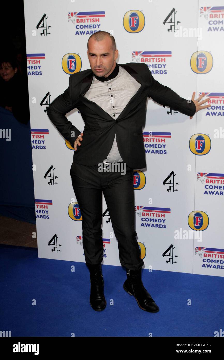 Louie Spence arrives at the British Comedy Awards held at the O2 Arena ...