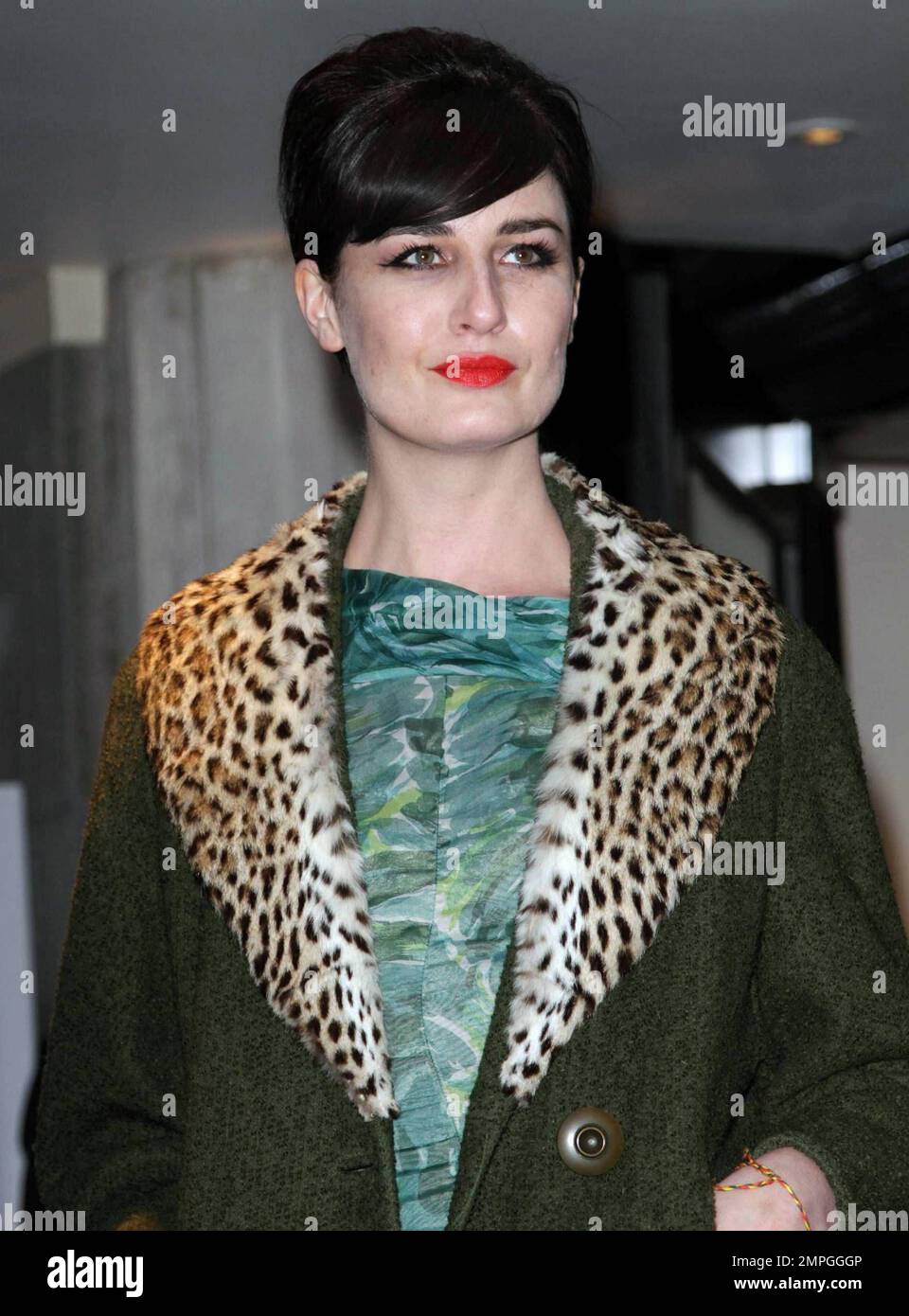 Erin O'Connor at the British Fashion Awards held at The Savoy Theatre ...